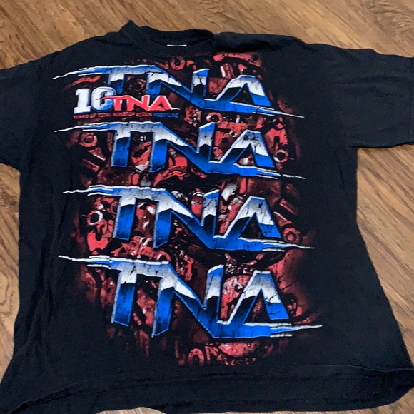 Shirts | Tna Wrestling 1 Year Anniversary Tshirt | Poshmark